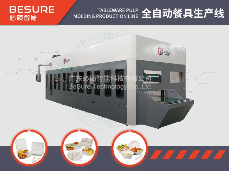 Molded fiber tableware prodcution line | Besure Technology
