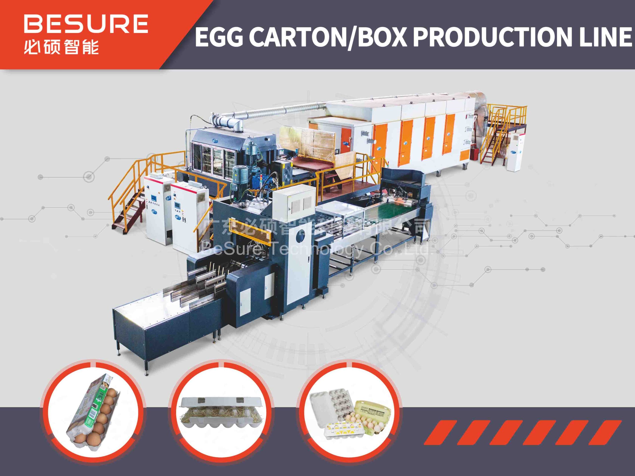 Pulp molding production line | Besure Technology
